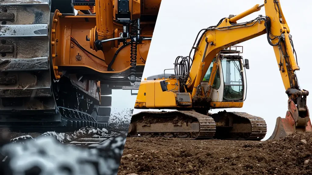 Excavator Undercarriage Components and Maintenance